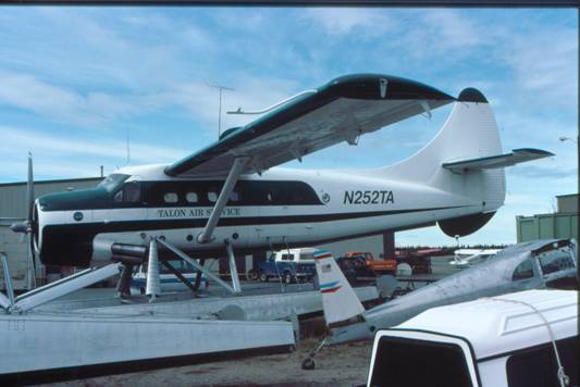 N252TA (252) of Talon Air taken at Kenai 24.05.98 by Ruben Husberg